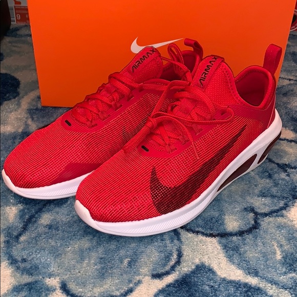 Nike | Shoes | Nike Air Max Fly Red Men Shoes New With Box | Poshmark